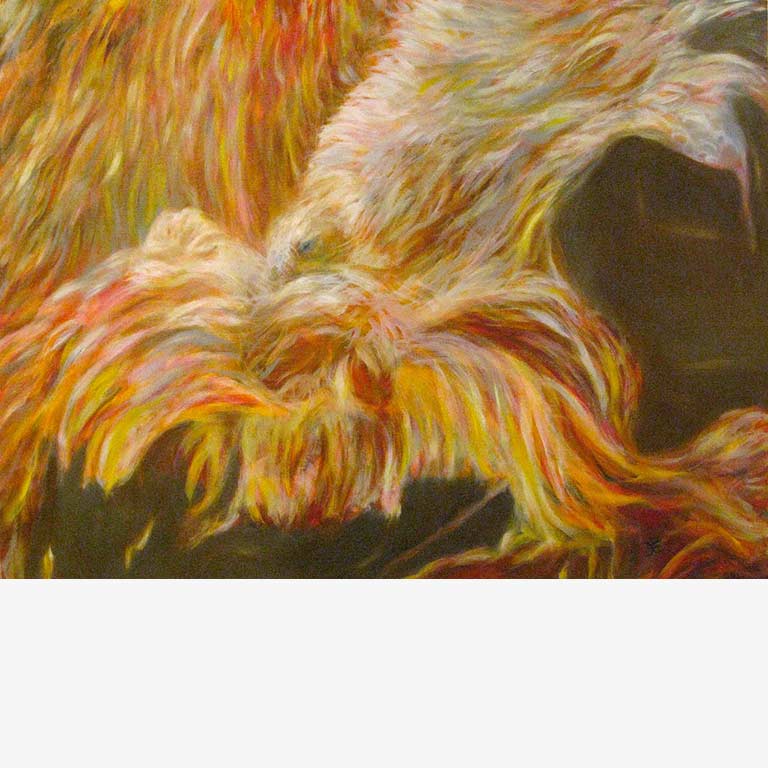 Fire-Water-oil-o-canvas-18-x-24-2018 - Fredericka Foster